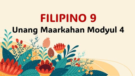 Kahulugan at mga katangian ng isang tula | PPT