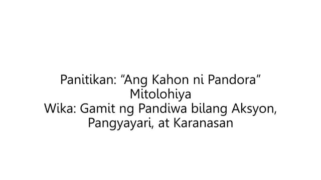 Tayutay (Figures of Speech) | PPTX