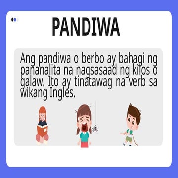 Filipino 10- Gamit ng Pandiwa | PPTX