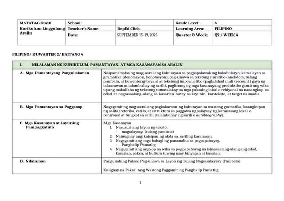 remedial reading for kinder and grade 1 | DOCX