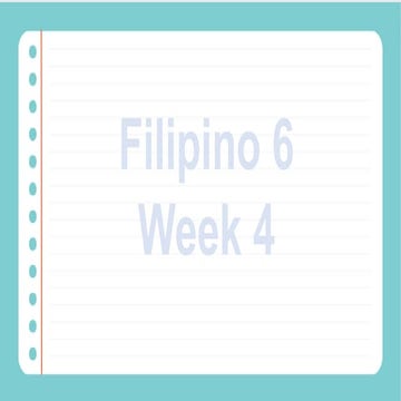Fil6_q4_week4_melc.pptx FILIPINO Mga Salitang Magkakatugma QUARTER 3 WEEK 8 | PPT