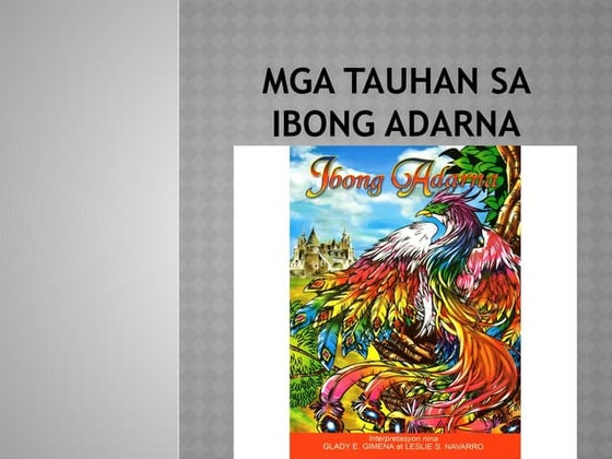 Mga tauhan sa_ibong_adarna | PDF