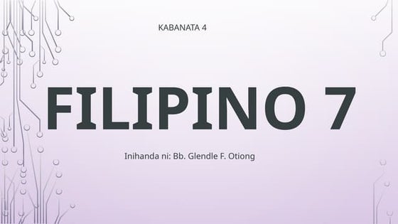 Kaligirang Pangkasaysayan ng Ibong Adarna | PPTX