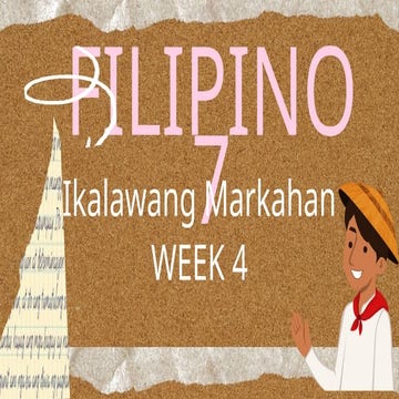 LE_Q2_Filipino 7_Lesson 1 Week 4. lesson exemplar | PDF