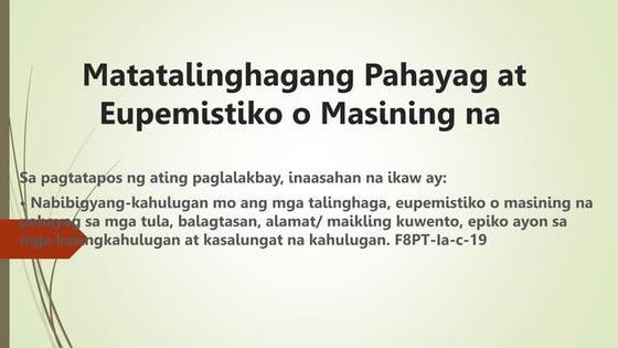 Lesson Plan sa Filipino BSED (Sanhi at Bunga) | PPT