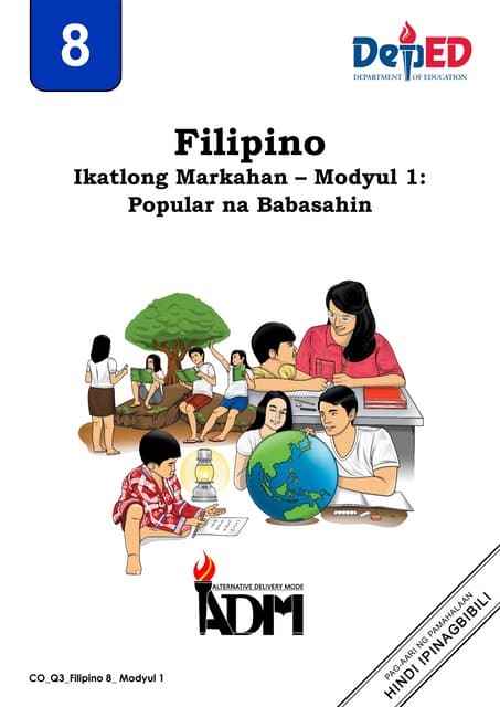 Detailed Lesson Plan in Filipino Grade 8 | PDF
