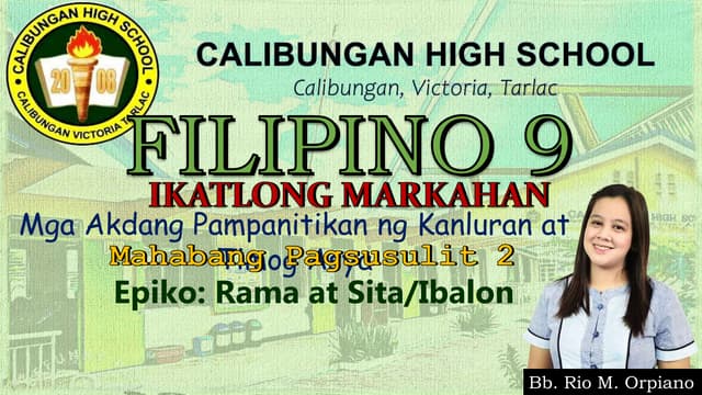 Pagsasanay sa tayutay | PPT