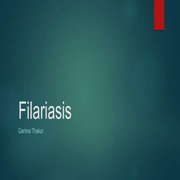 Filariasis | PPTX