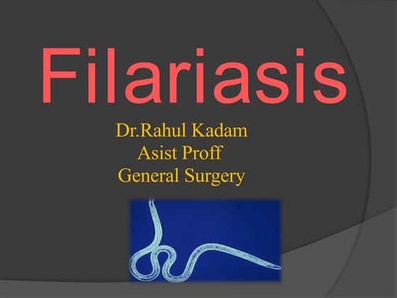 Classification of Microfilaria | DOCX | Infectious Diseases | Diseases ...