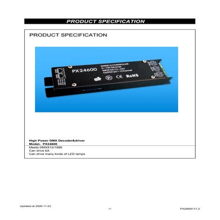 LED Lighting Product Attachment | PDF