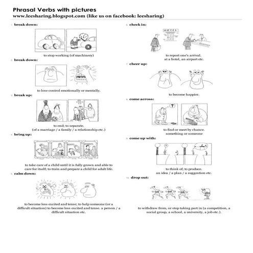 Common Phrasal verbs for A2 level learners | PDF