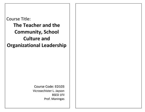 structured learning experiences | PPT | Education