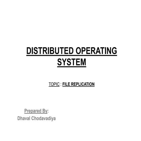 File Replication Ppt 2103