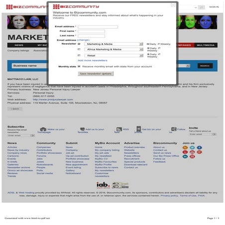 Strip paste made of chewing gum | RTF