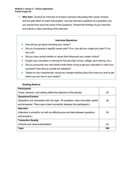 Evaluation criteria | DOC