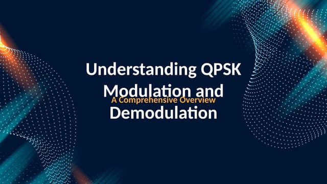 3.2 modulation formats bpsk, qpsk, oqpsk, | PDF