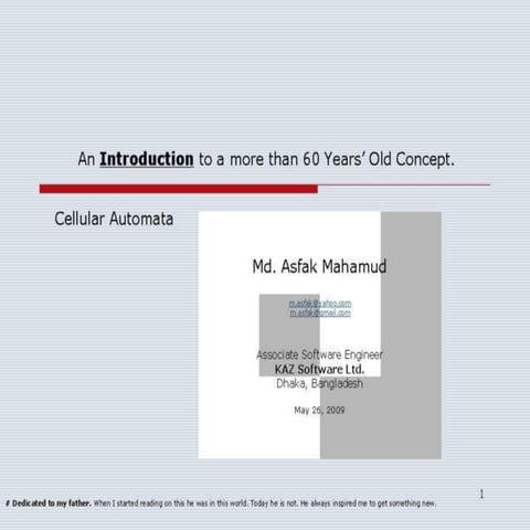 Cellular Automata | PDF