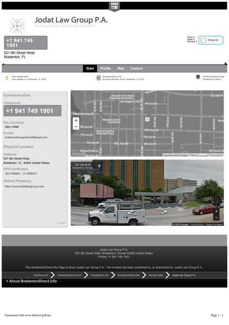 Florida Debt Collection Attorney Marcadis Singer | PPT