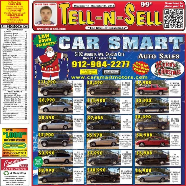 Tell-N-Sell Free Issue Dec 18 - Dec 24, 2014. | PDF
