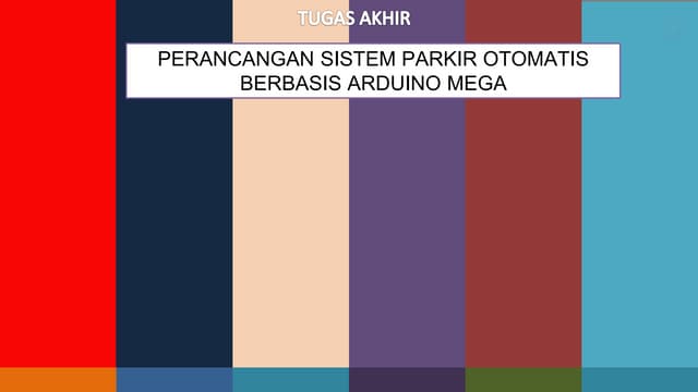 Project arduino parkir otomatis | PPT Project arduino parkir otomatis | PPT