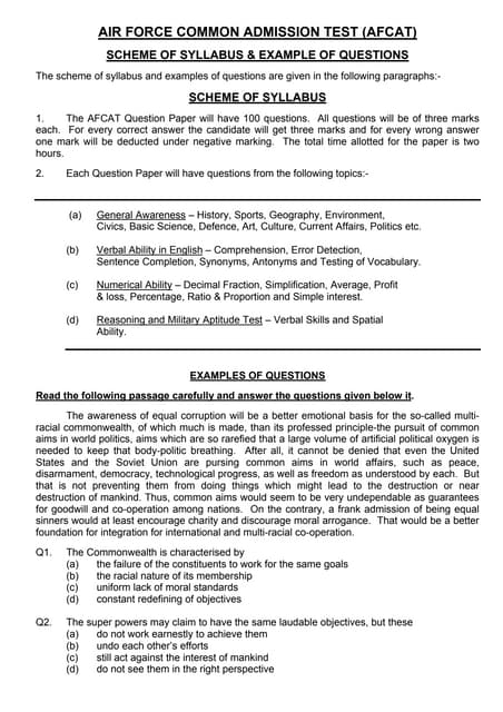 NIFT Test series: Sample GAT paper of fashion design1 | PDF