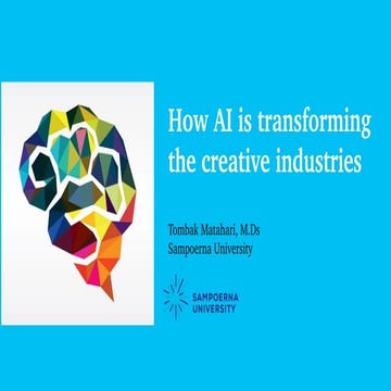 How AI is Transforming the use of creative industries.pdf