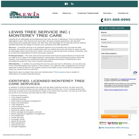 Tree Cutting Services | PPTX