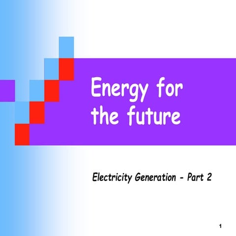 How Electricity Is Generated (Introduction) | PPTX