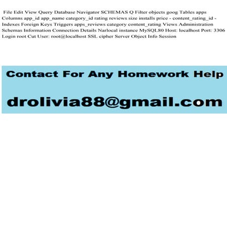 File Edit View Query Database Navigator Schemas Q Filter Objects Gopdf 6397