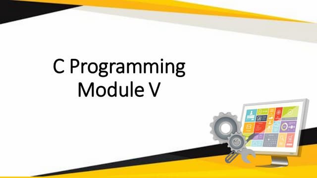 File Handling-Module V.pdf dSfcsvfsvcdfscfd | PPT File Handling-Module V.pdf dSfcsvfsvcdfscfd | PPT