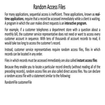 File Handling and Applications.pptx | Programming Languages | Computing