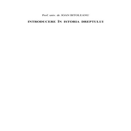 Filehost carte introducere in istoria dreptului | PDF