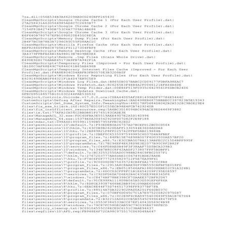 File list | TXT