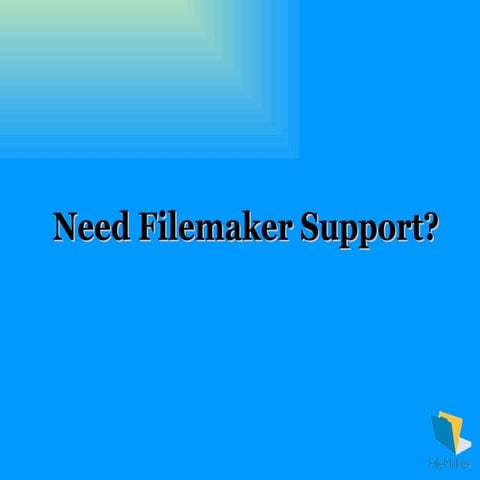 Filemaker Development | PPT | Computing | Technology & Computing