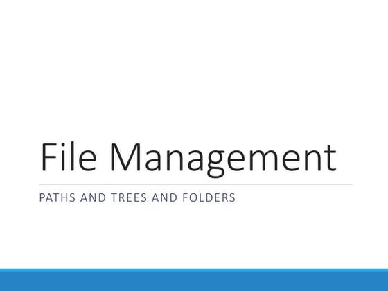 Igcse Ict File Management Ajiro Tech Ppt