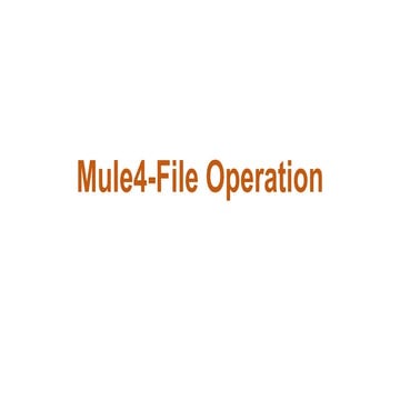 File operation | PPTX