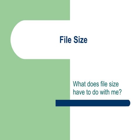 File Size | PPT