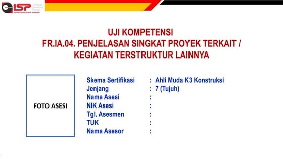 Power Point - Personil Keselamatan dan Kesehatan Kerja.pptx