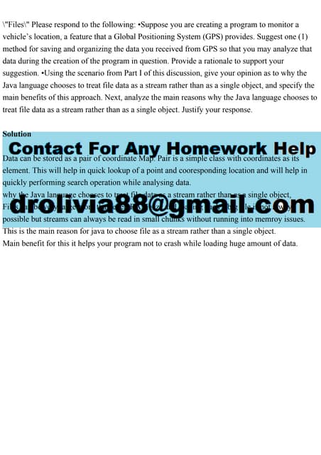 Must show workSolutionImplement the new processExplanation.pdf