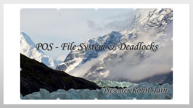 File system structure | PPTX