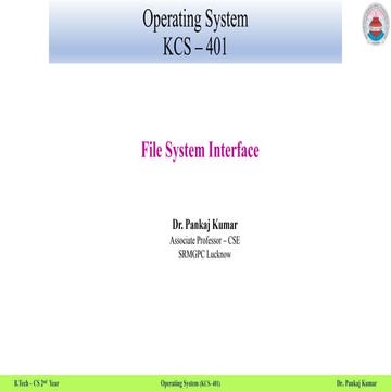 Operating System File System Pptx Operating Systems Computer 2584