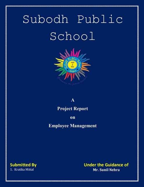 Computer Science With Python Project For Class 12 Cbse Docx Databases Computer Software