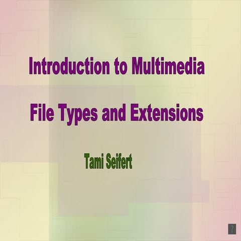 File Type Extn | PPT