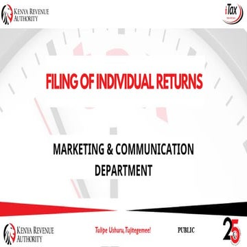 Filing of individual returns | PDF