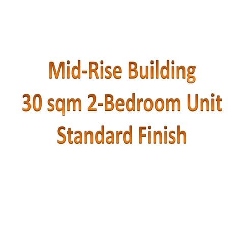 Standard Turnover Finish for Mid-Rise Buildings By Filinvest | PPTX