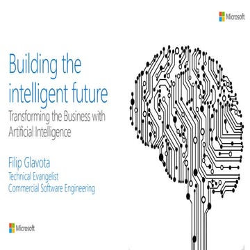 Building The Intelligent Future Ppt