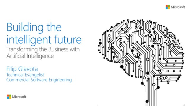 Building The Intelligent Future Ppt