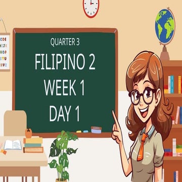 FILIPINO Grade 3 power point presentation | PPTX
