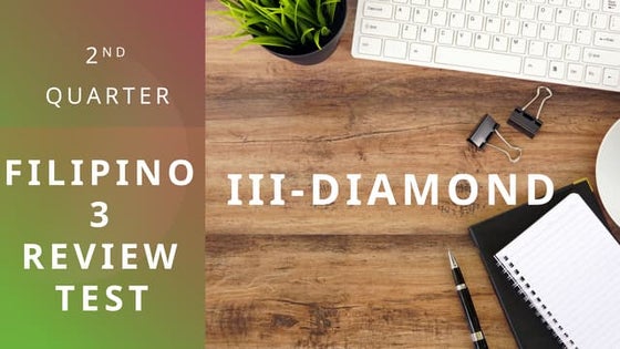 Filipino 2 Quarter 3- Mga Pang-ugnay PPT | PPTX