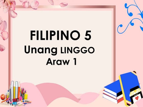 Filipino 5 Quarter 2 Week 1.pptx................. | PPTX